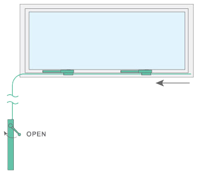 Manual Window Openers, High Gears & Actuator Opening Systems - Window Openers