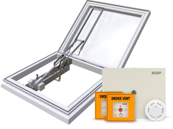 Roof Hatch Stairwell Smoke Ventilation | Roof Smoke Vent Hatch